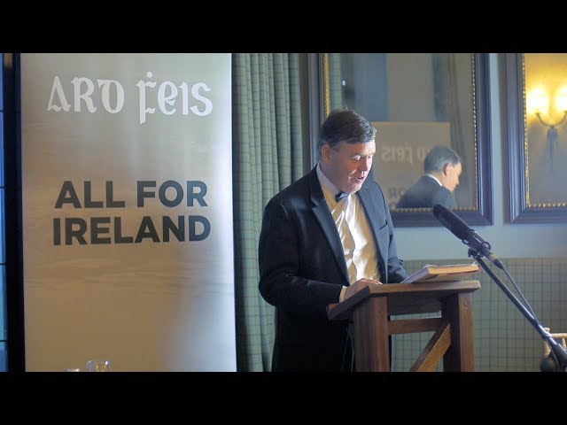 James Reynolds – Ard Fheis Speech – Reappraising Irish Nationalism – iTV.ie