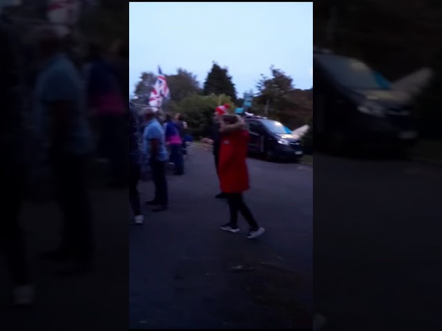 Business as usual at Stradey Park protest camp tonight – iTV.ie