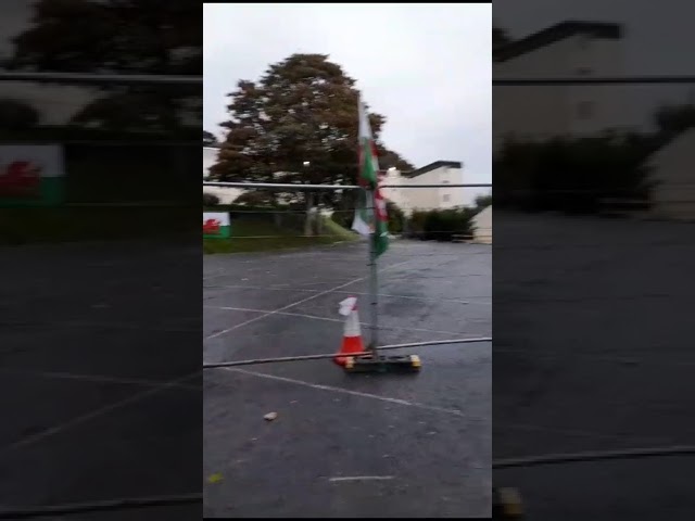 Inside the new Marquee at Stradey Park protest camp – iTV.ie