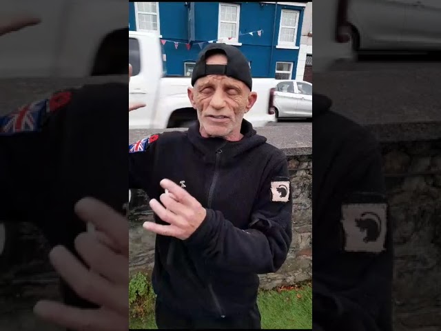 Little Veteran back at Stradey Park protest for final day – iTV.ie