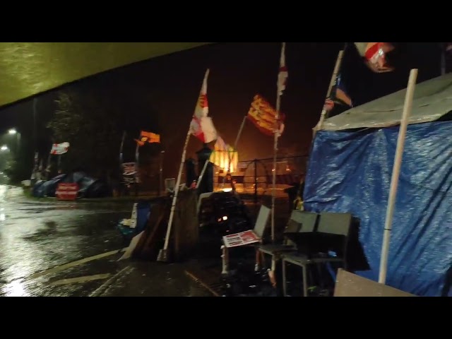 Storm batters RAF Scampton protest camp but they are still there ...