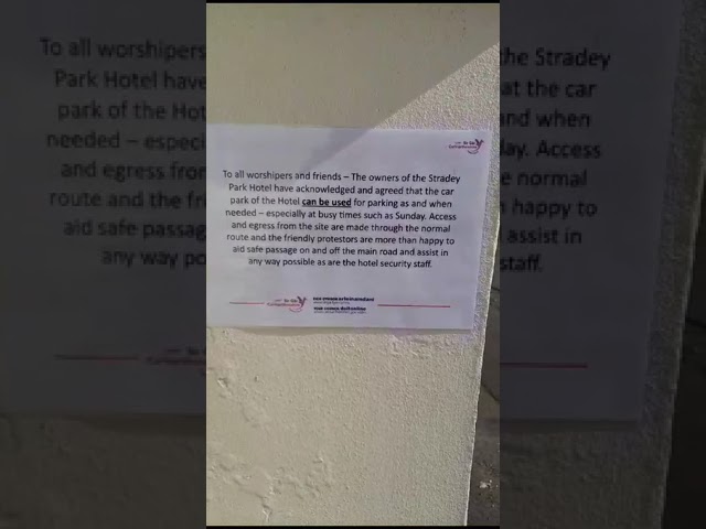 You can now use the Stradey Park Hotel car park if coming to Llanelli ...