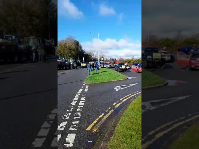 Farmers protest to the Gower today – iTV.ie