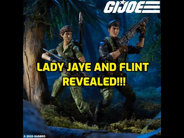 GI JOE CLASSIFIED WAVE 3 FLINT AND LADY JAYE REVEALED – FAN FIRST ...