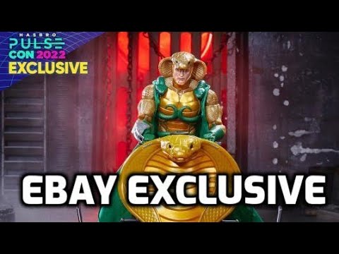Hasbro Pulse Con 2022 SERPENTOR – GI Joe Classified Serpentor – iTV.ie