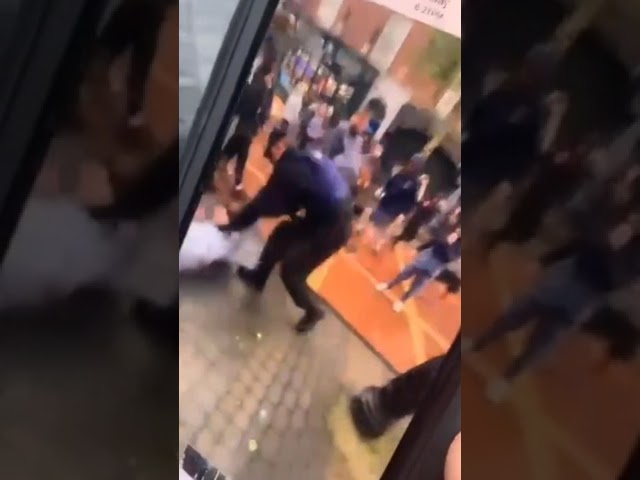 Public Order Unit Officer Takes Young Lad Down With Excessive Force 😡 ...