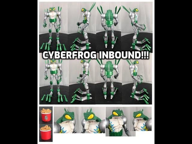 CYBERFROG ACTION FIGURE DEBUTED BY ETHAN VAN SCIVER – COMIC ARTIST PRO ...