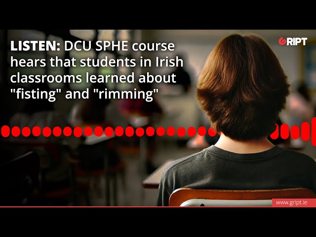 DCU SPHE course hears that Irish class learned about “f*sting” – iTV.ie