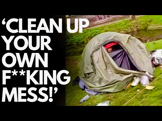 ‘ASYLUM SEEKERS’ TENTS TORCHED ON FILTHY DUBLIN CANAL SITE – iTV.ie